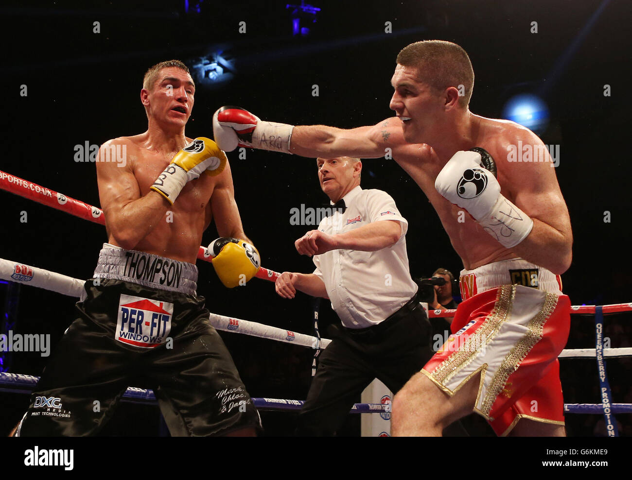 Boxing - Liverpool Echo Arena Stock Photo - Alamy