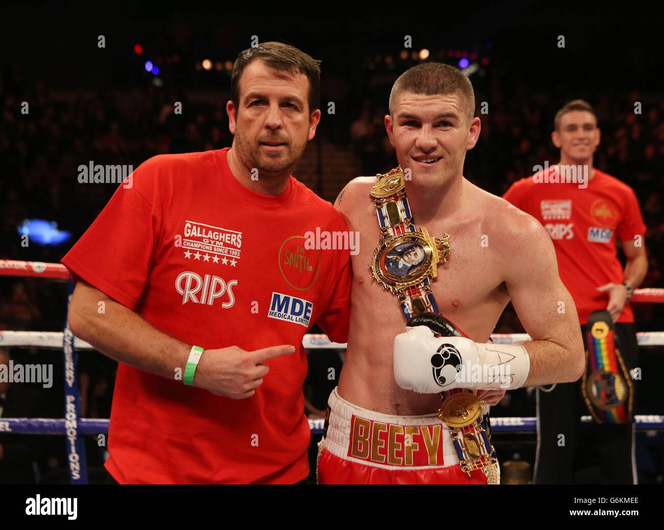 Boxing - Liverpool Echo Arena Stock Photo - Alamy