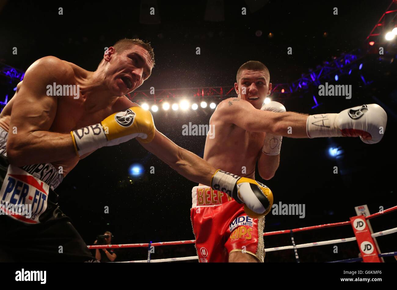 Boxing - Liverpool Echo Arena Stock Photo - Alamy