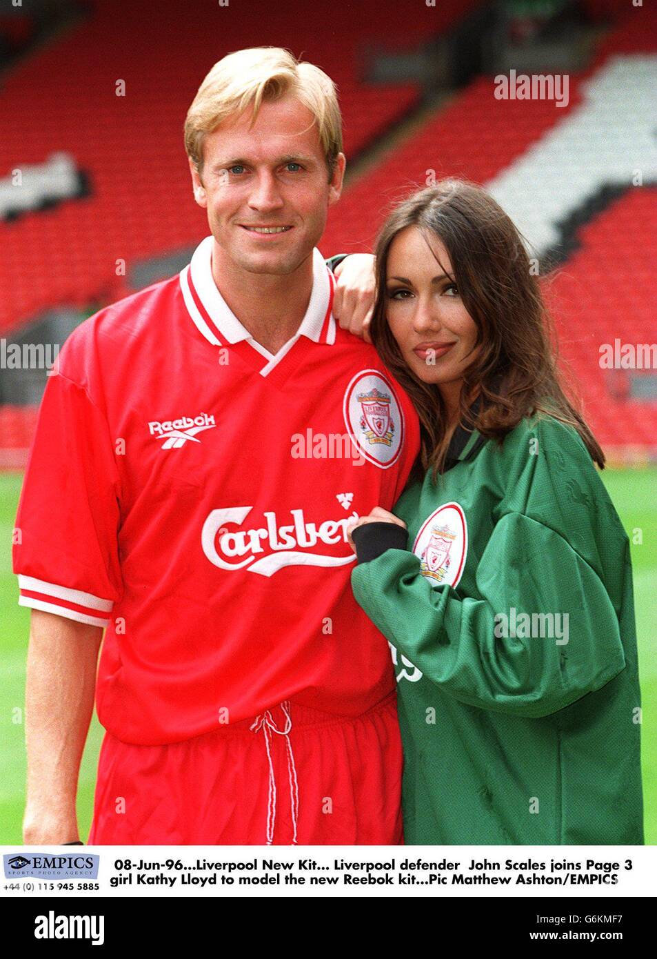 08-Jun-96. Liverpool New Kit. Liverpool defender John Scales joins Page ...