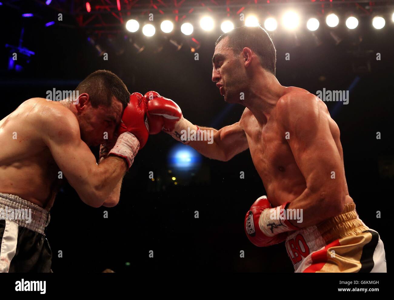 Boxing - Liverpool Echo Arena Stock Photo - Alamy