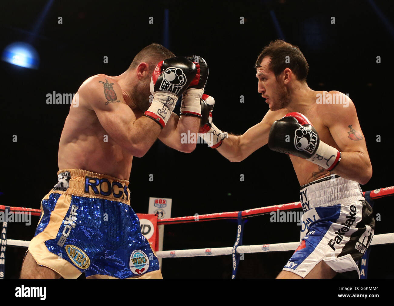 Boxing - Liverpool Echo Arena Stock Photo - Alamy