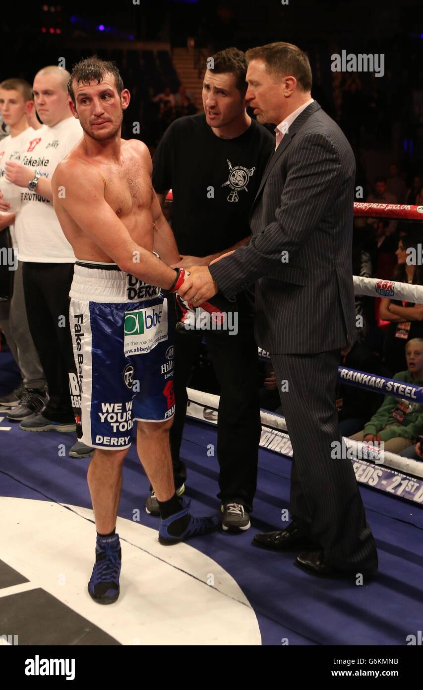 Boxing - Liverpool Echo Arena Stock Photo - Alamy