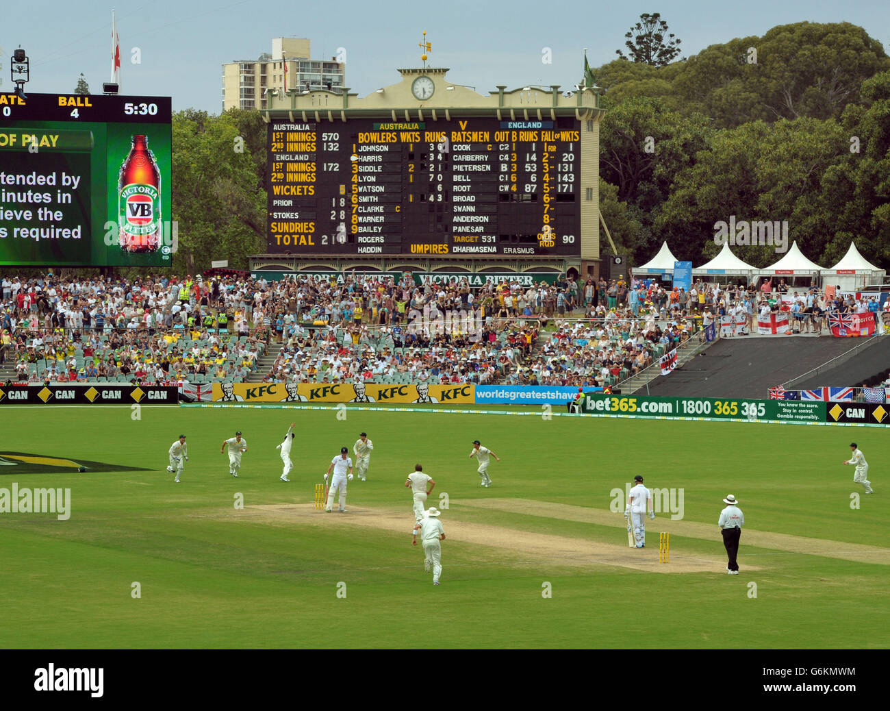 Cricket - The Ashes 2013-14 - Second Test - Australia v England - Day ...