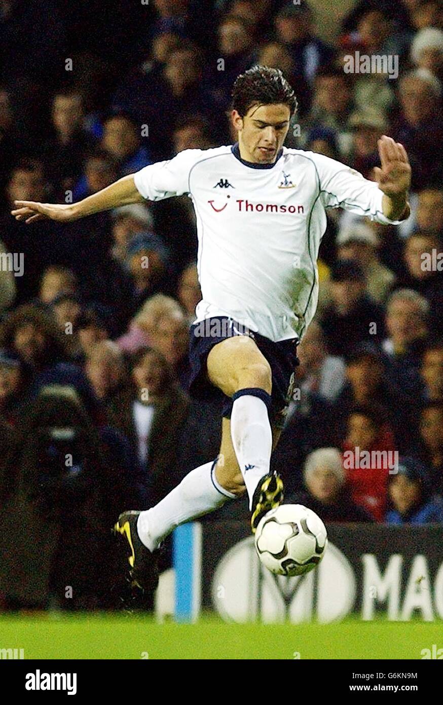 Helder Postiga of Tottenham Hotspur during the match against Aston ...