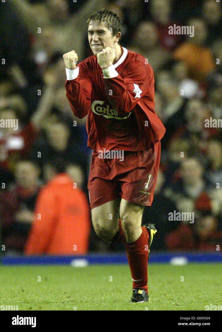 Fa barclaycard premiership match liverpools anfield stadium hi-res ...