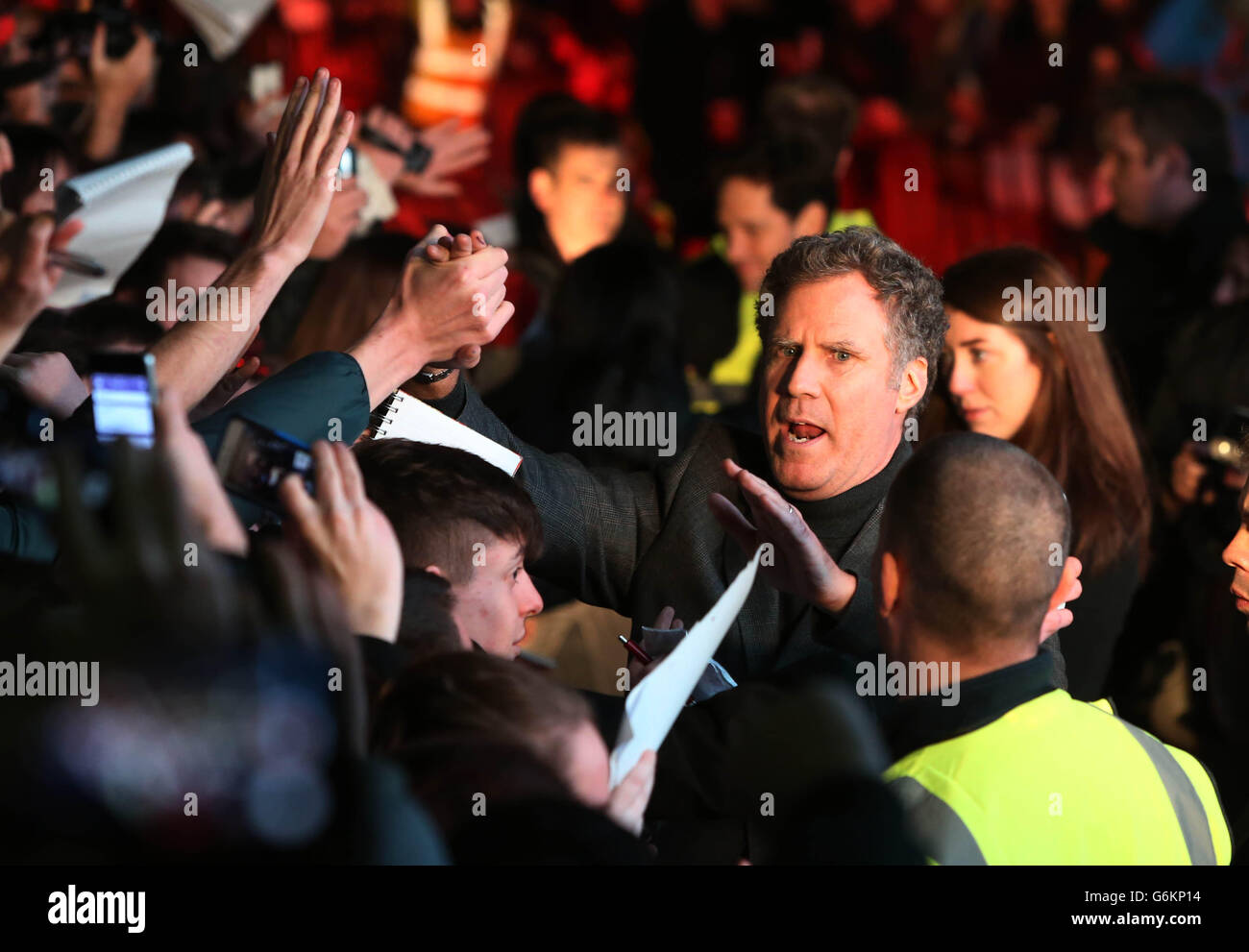 Will Ferrell meets the fans as he attends the Irish premiere of ...