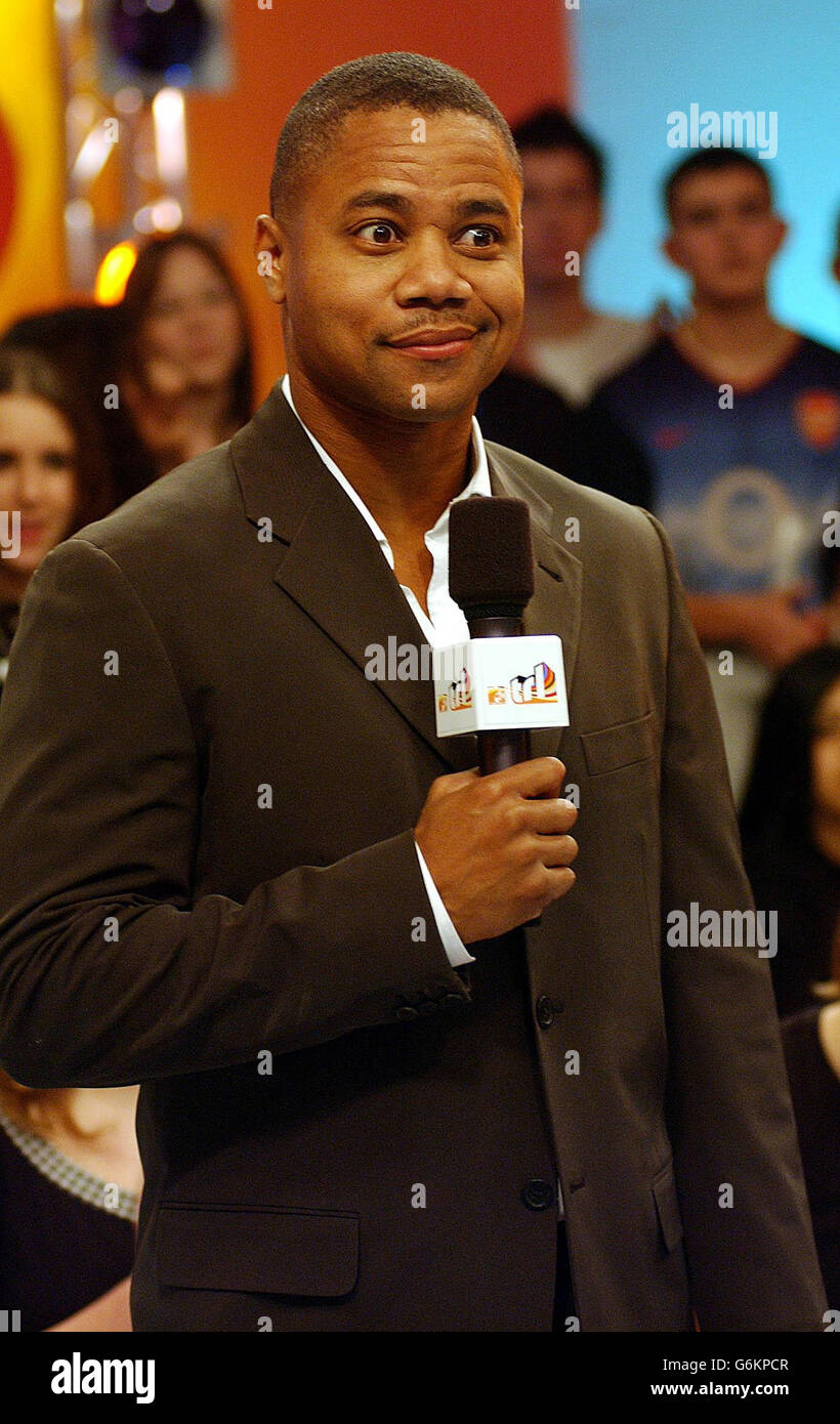 Actor Cuba Gooding Jr during his guest appearance on MTV's TRL UK, at ...