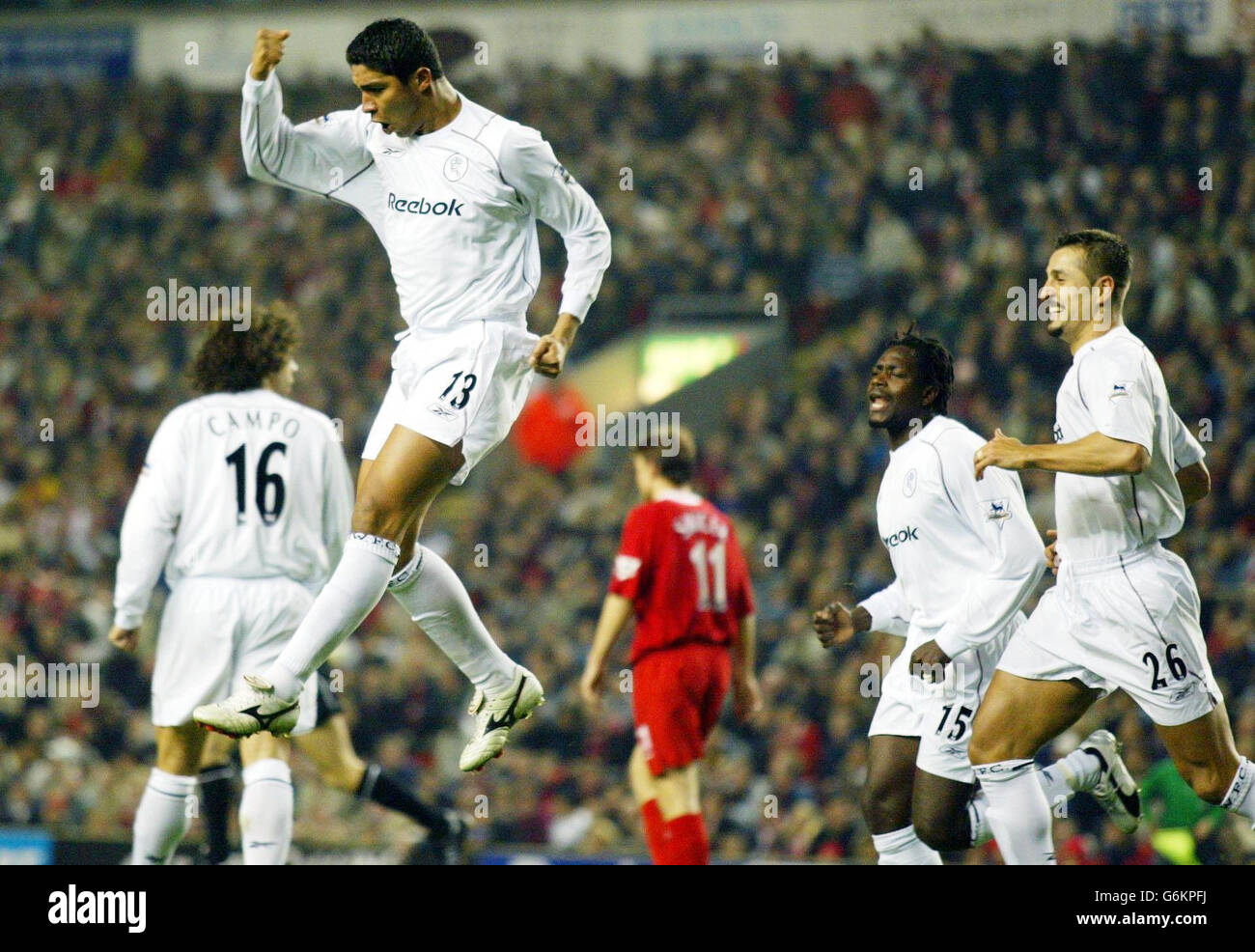 Fa carling premiership match anfield hi-res stock photography and ...