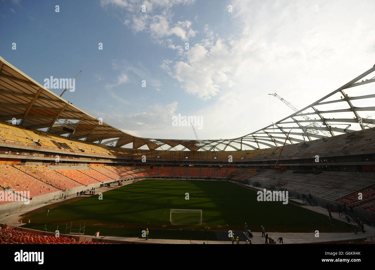 A general view of the Arena da Amazonia, Manaus, Brazil Stock Photo - Alamy
