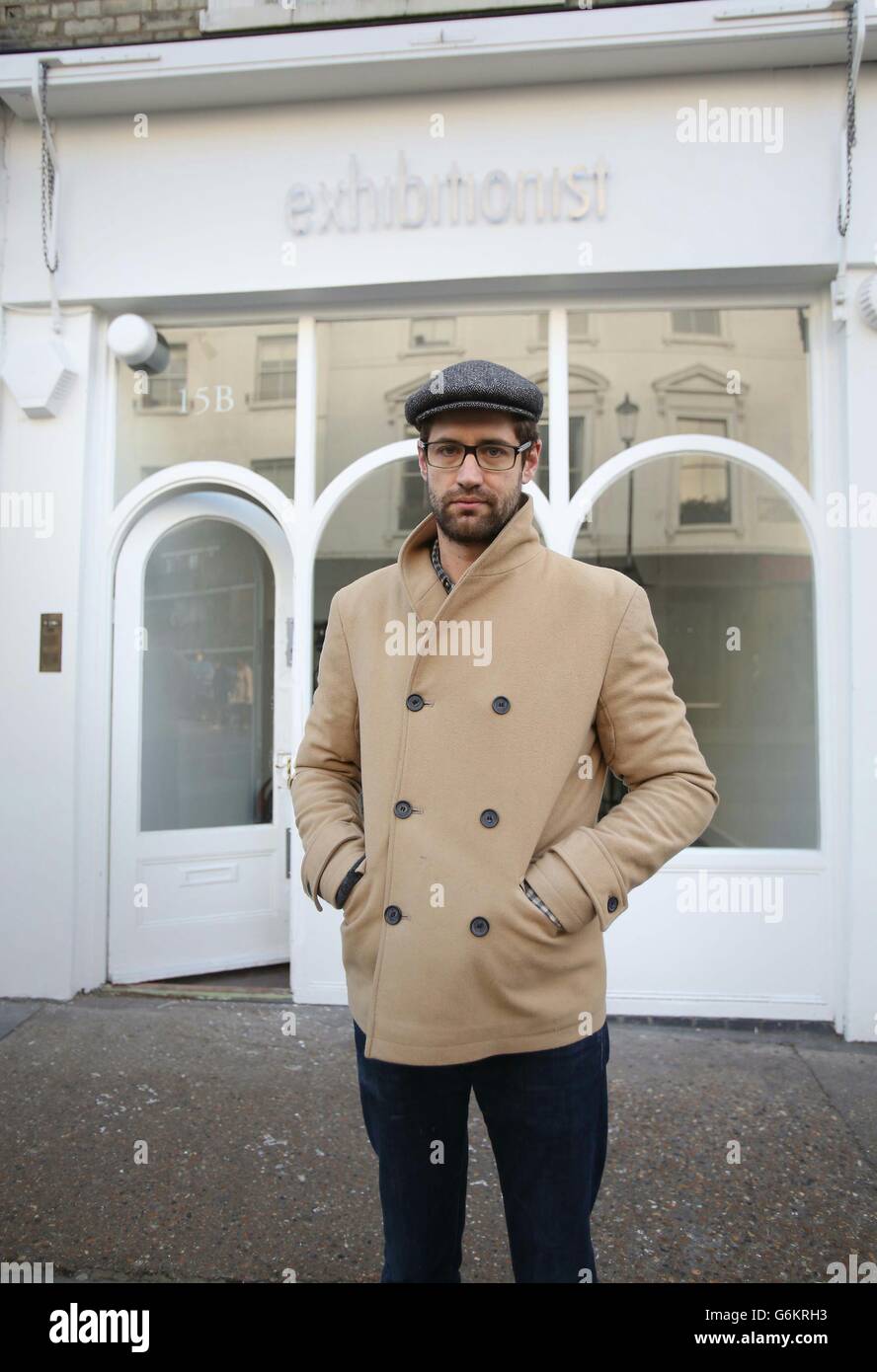 Nathan engelbrecht outside gallery exhibitionist hi-res stock ...