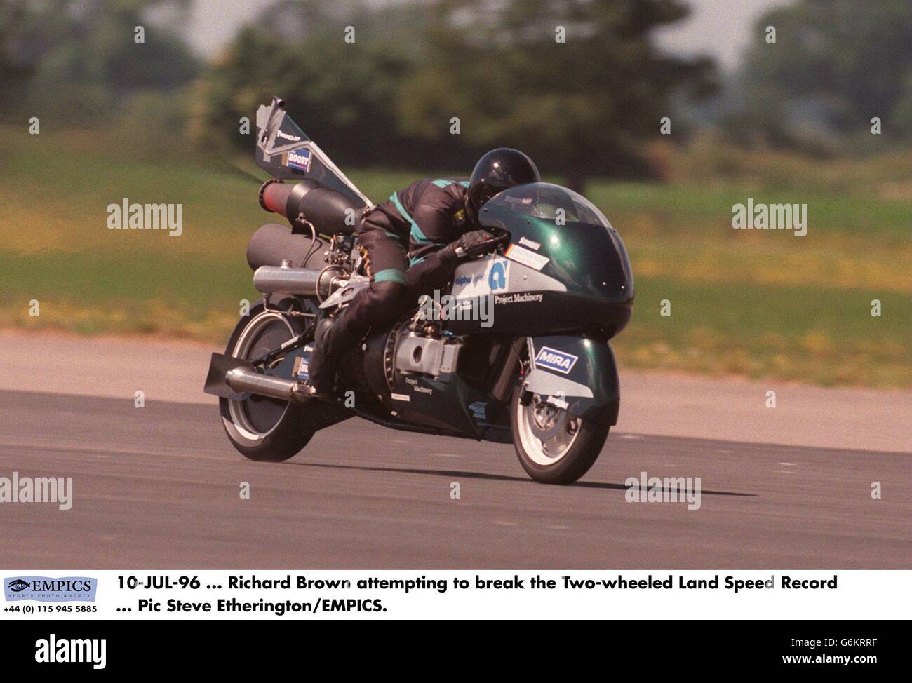 Land Speed Record Stock Photo - Alamy