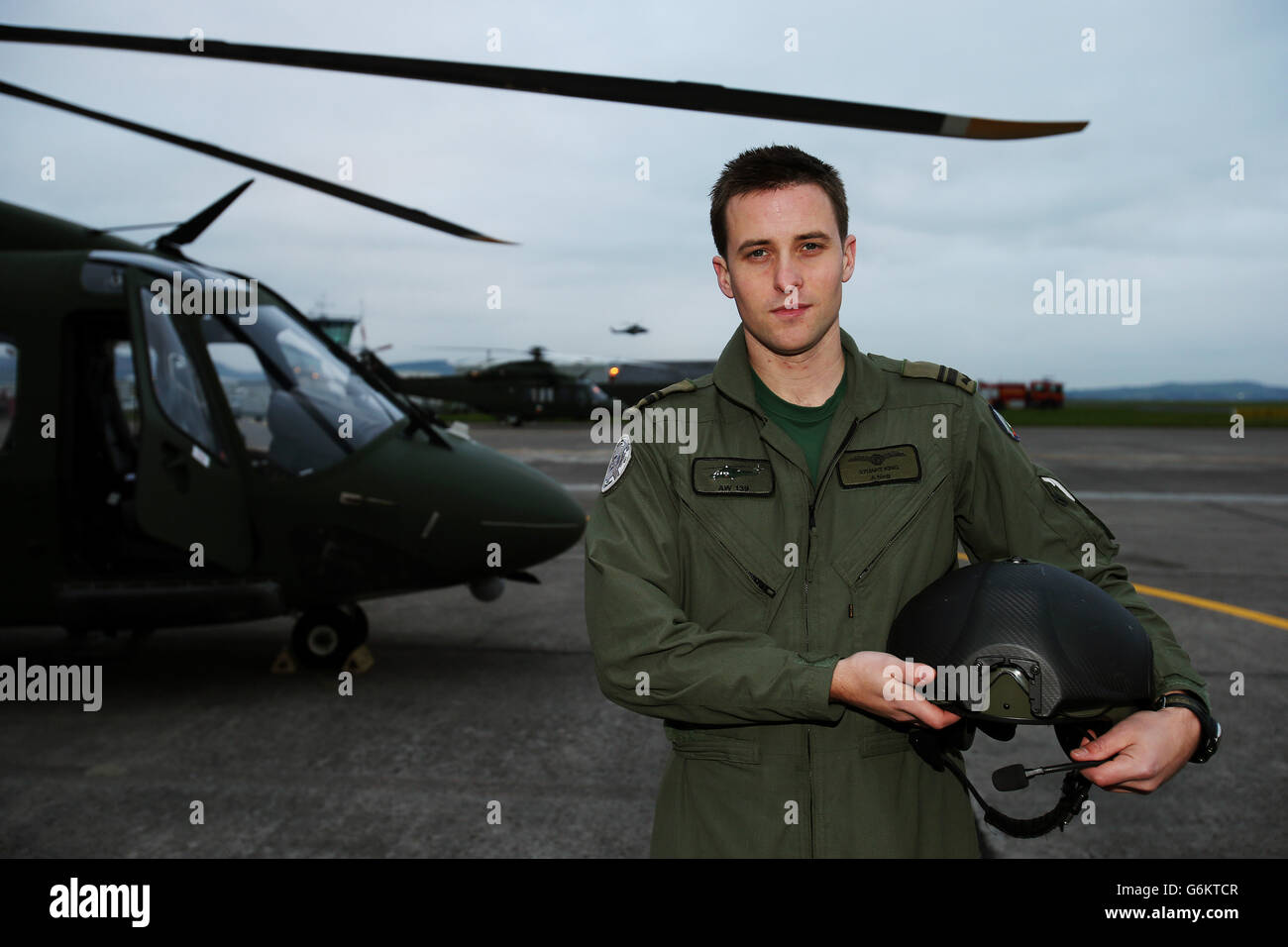 Lieutenant stuart king from no operations wing at casement aerodrome hi ...