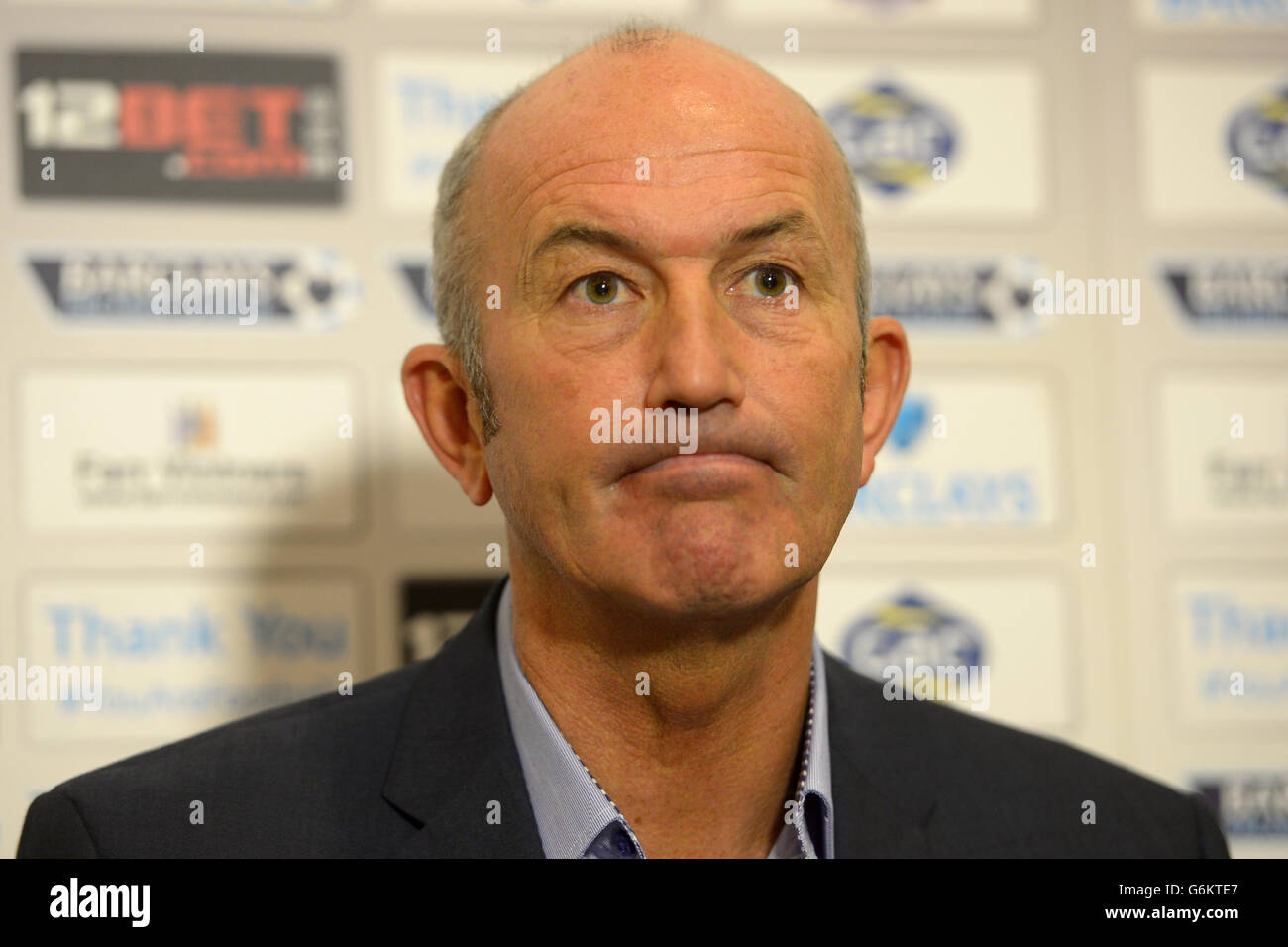 New Crystal Palace manager Tony Pulis is unveiled during a press ...