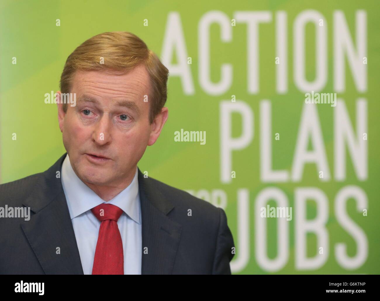 Job creation press conference - Dublin Stock Photo - Alamy