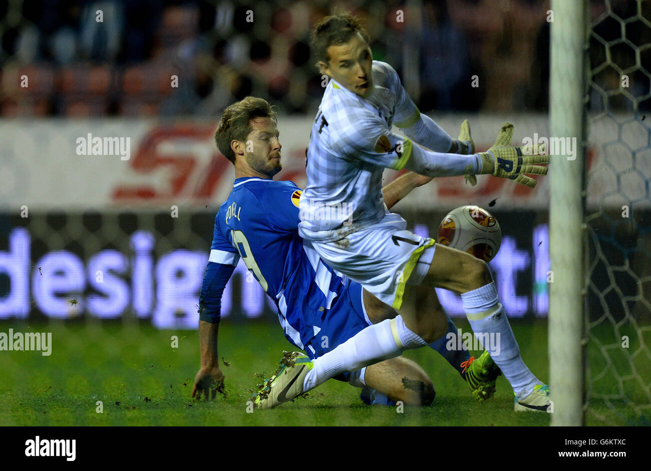 Uefa europa league match dw stadium hi-res stock photography and images ...