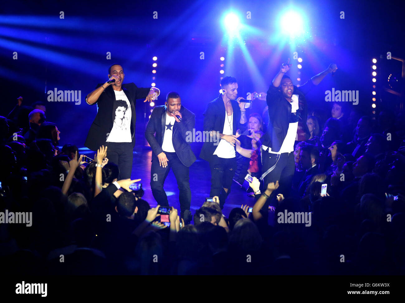 Jls performing on stage capital hi-res stock photography and images - Alamy