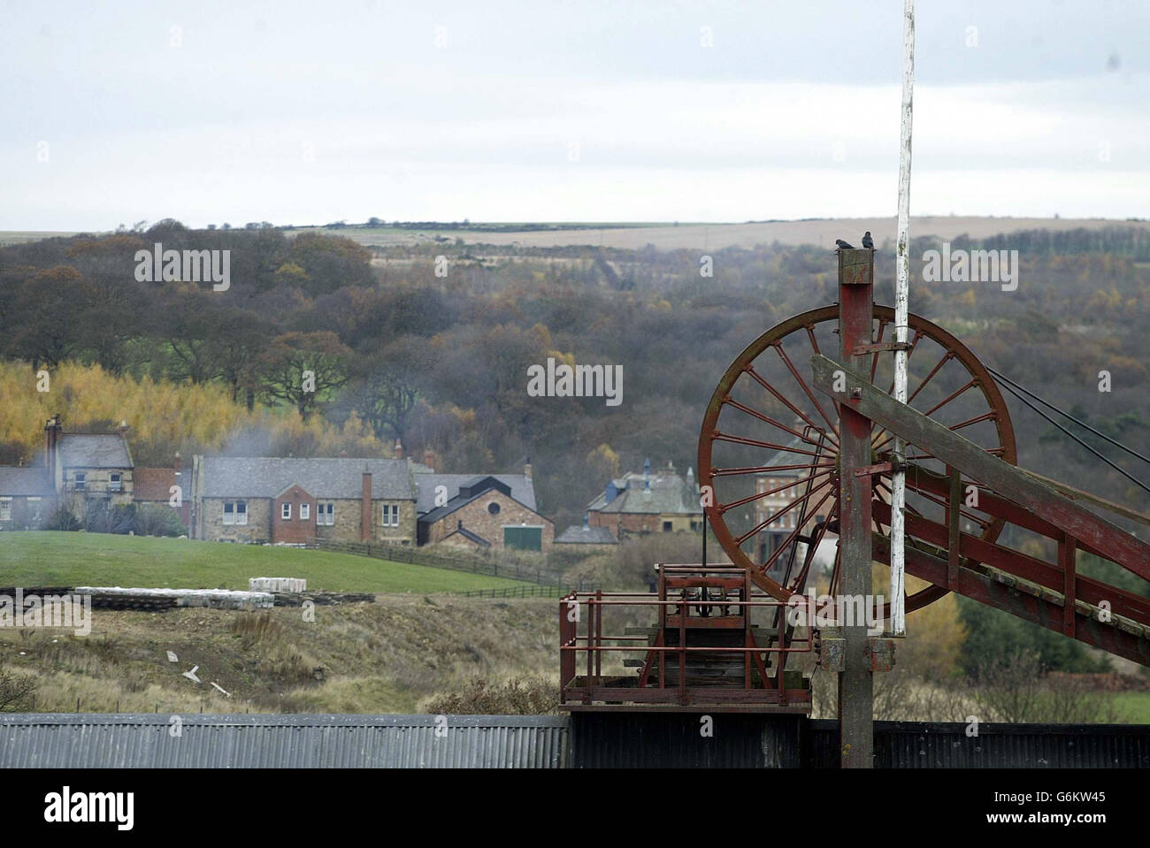 Beamish Pit Mining Museum Faces Closure Stock Photo - Alamy