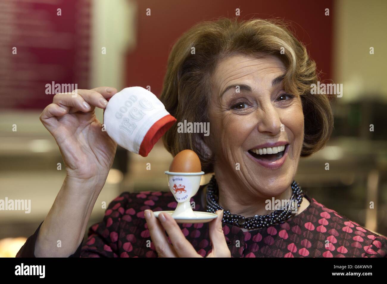 Edwina currie launches new british lion code of practice hi-res stock ...