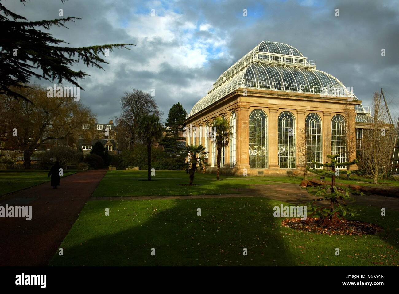 The Glasshouse in the Royal Botanic Gardens Edinburgh Stock Photo - Alamy