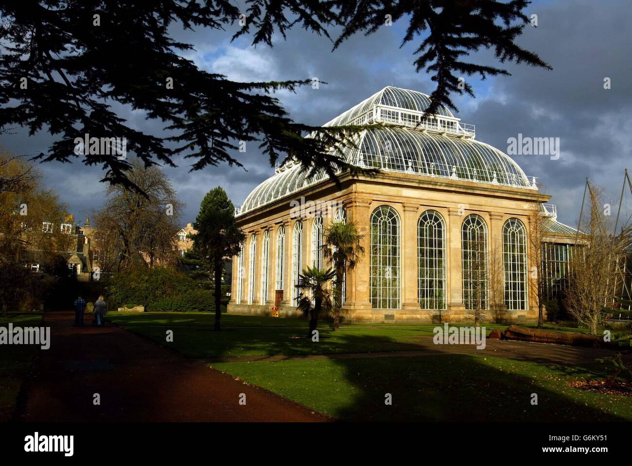 The Glasshouse in the Royal Botanic Gardens Edinburgh Stock Photo - Alamy