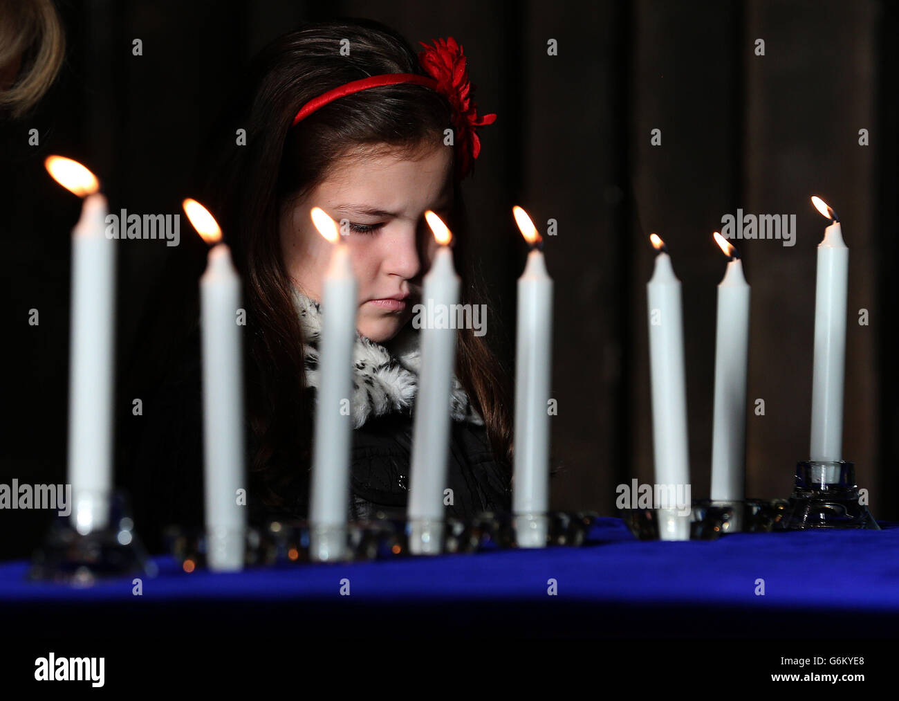 Grace Clarkson attends a special service led by Reverend Dr Laurence ...
