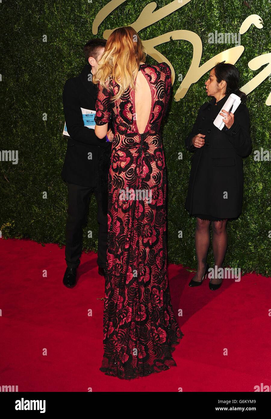 British Fashion Awards 2013 - London Stock Photo - Alamy