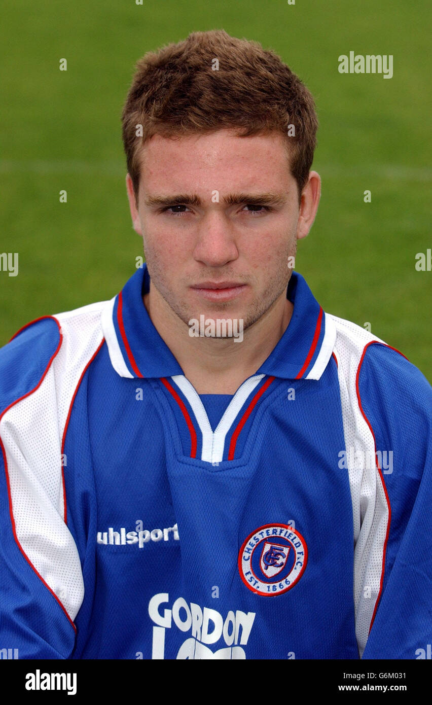 Chesterfield Football Club. Chesterfield's Mark Smith at Saltergate ...