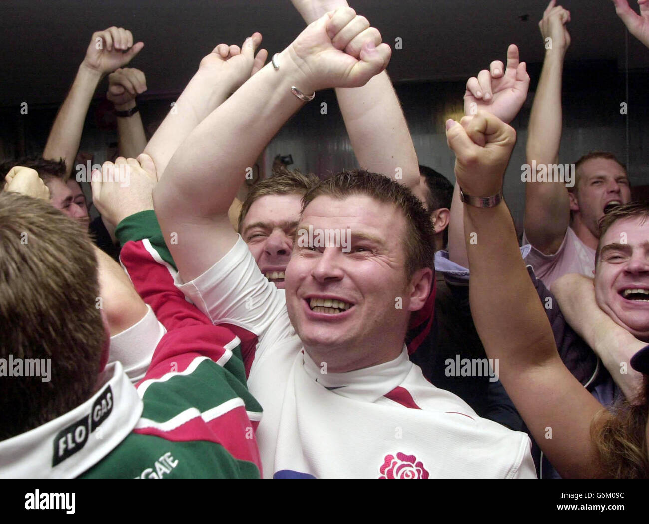 Rugby World Cup celebrations Stock Photo - Alamy