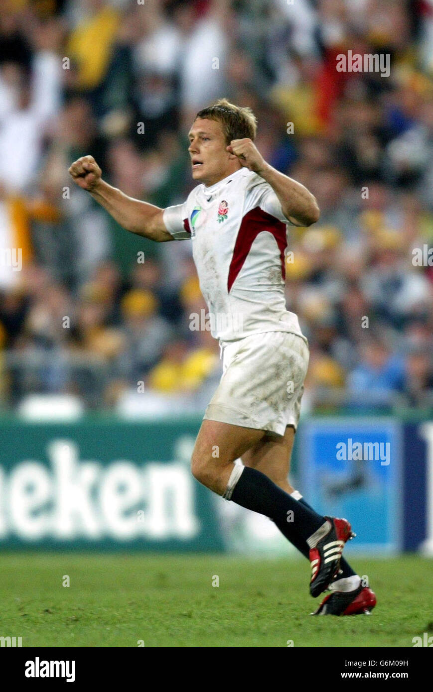 Jonny Wilkinson Drop Goal World Cup High Resolution Stock Photography ...