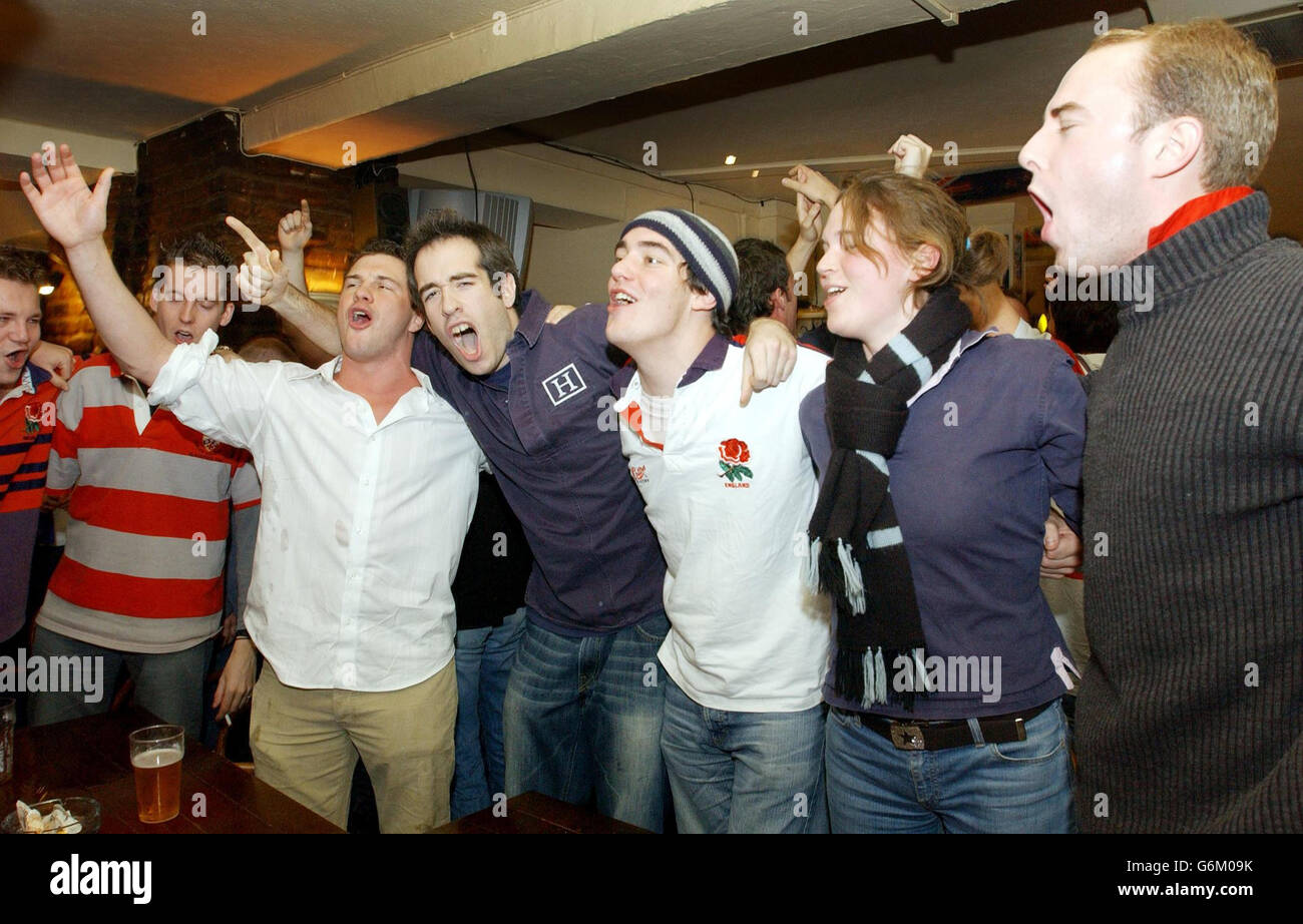 Rugby World Cup celebrations Stock Photo - Alamy