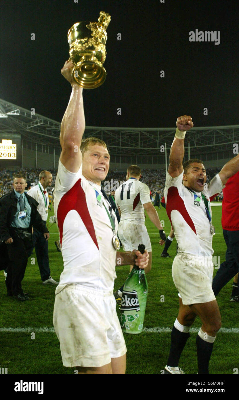 Josh Lewsey Rugby World Cup Stock Photo - Alamy