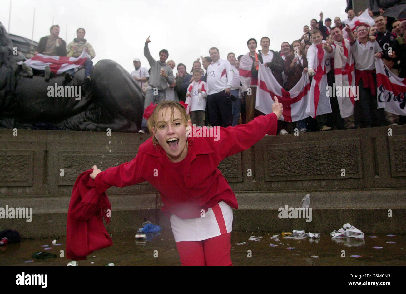 Rugby World Cup celebrations Stock Photo - Alamy