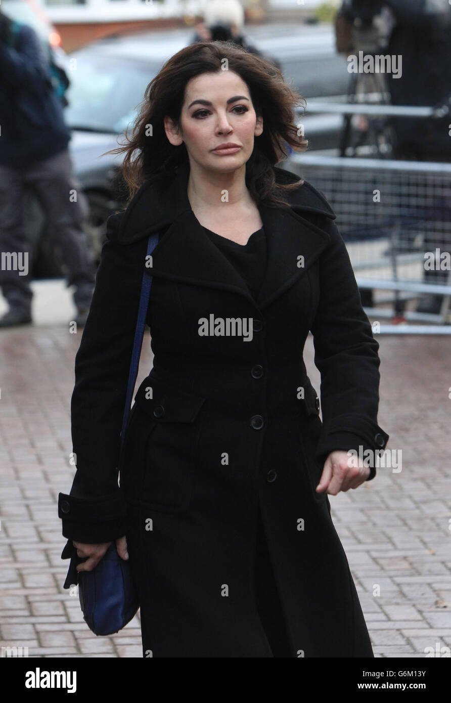 Charles Saatchi former PAs court case Stock Photo - Alamy