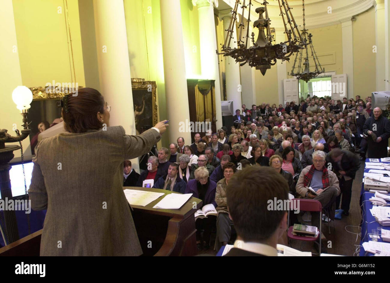 The auction gets underway at one of Ireland's most historically well ...