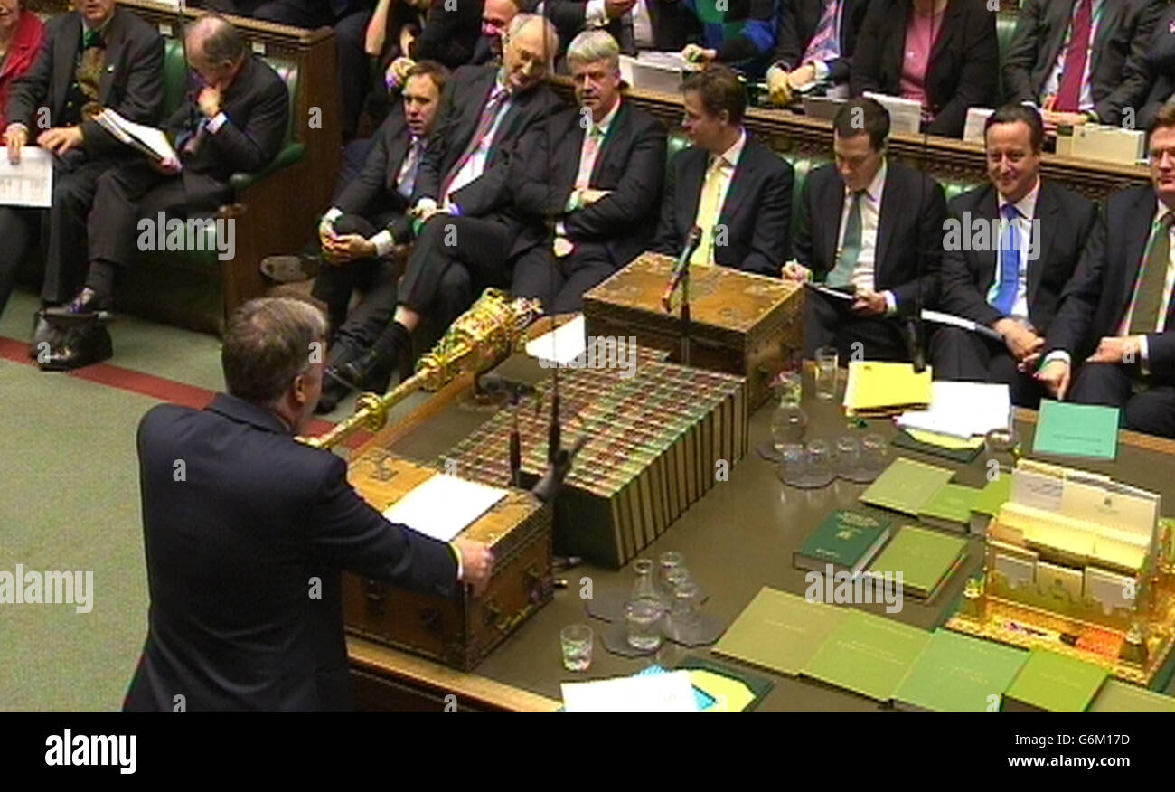 Autumn Statement 2013 Stock Photo - Alamy