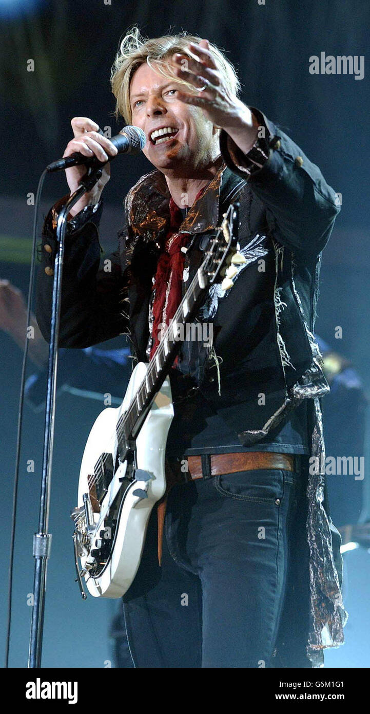David bowie reality tour hi-res stock photography and images - Alamy