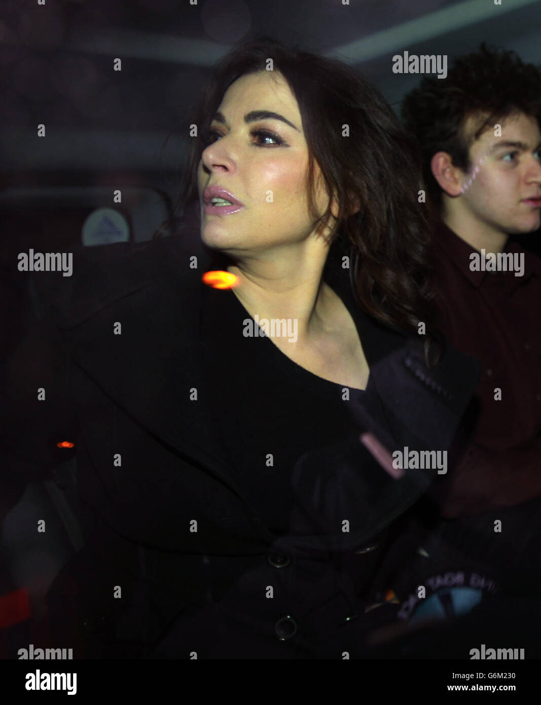 TV cook Nigella Lawson leaving Isleworth Crown Court in west London ...