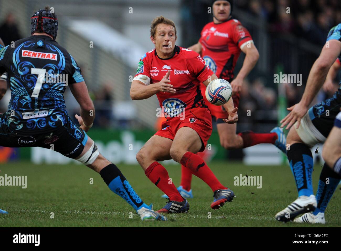 Rugby union chiefs sandy park hi-res stock photography and images - Alamy