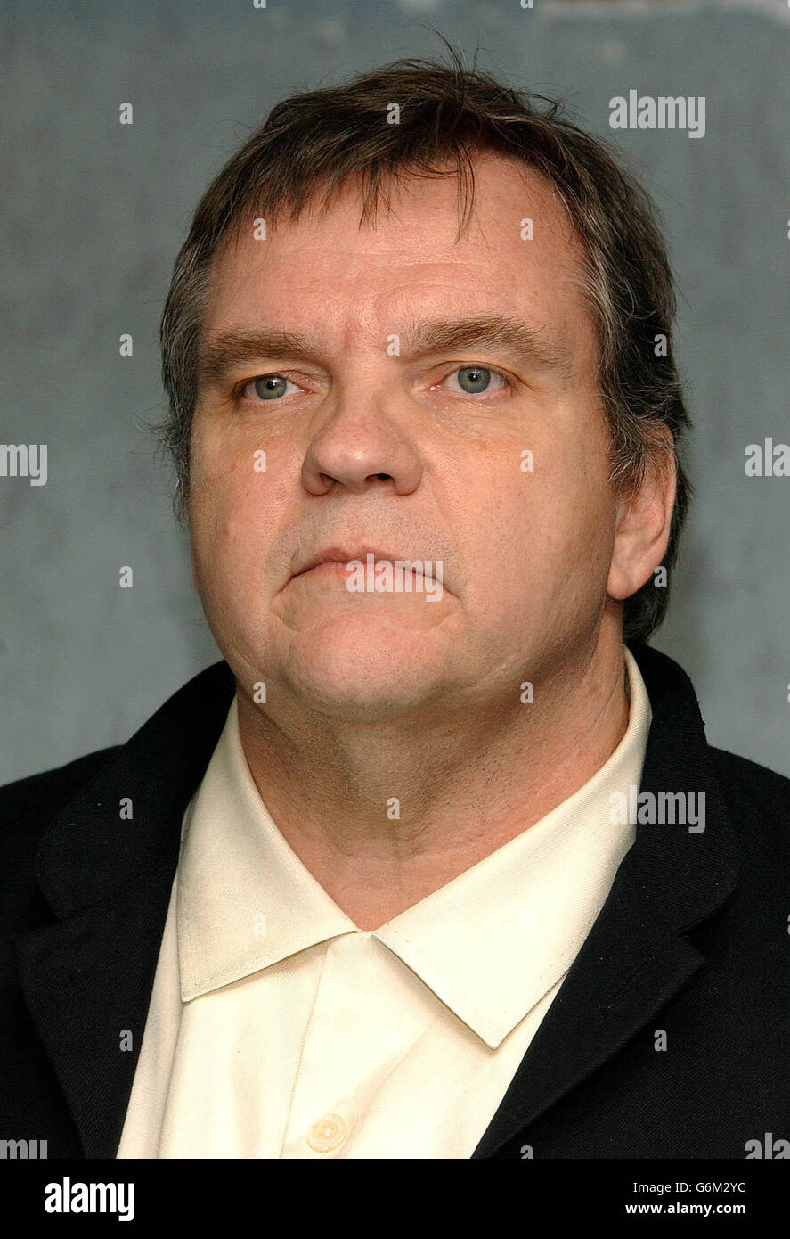 Singer Meat Loaf, during a press conference, held at the Royal Garden ...