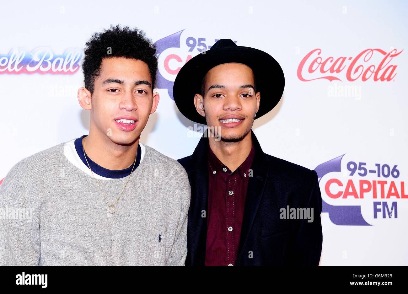 Rizzle Kicks attending the Capital Radio Jingle Bell Ball at the O2 ...