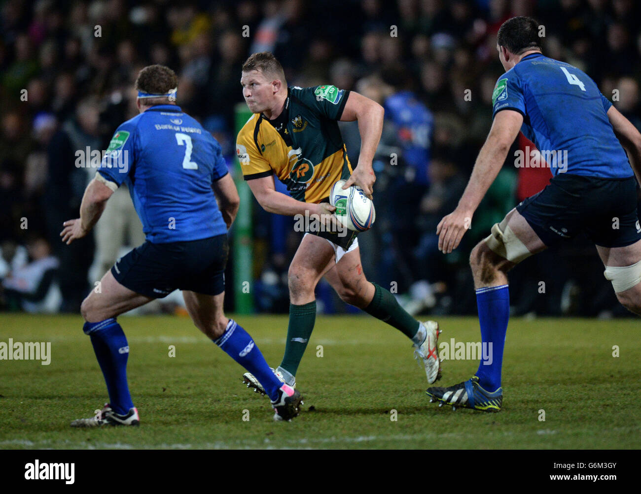 Rugby union heineken cup pool northampton saints leinster franklins ...