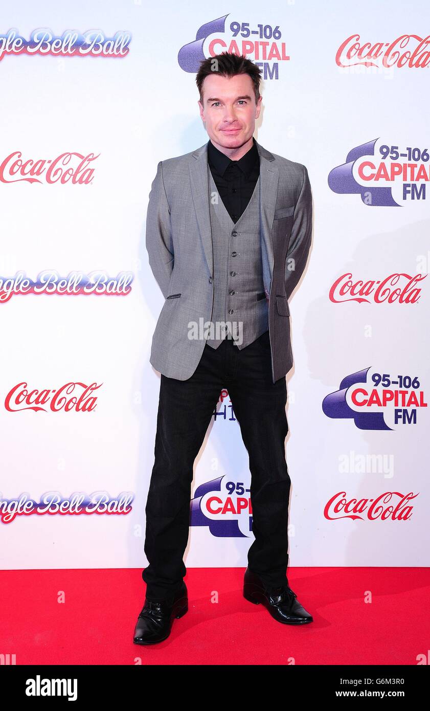 Greg burns attending capital fm jingle bell ball o hi-res stock ...