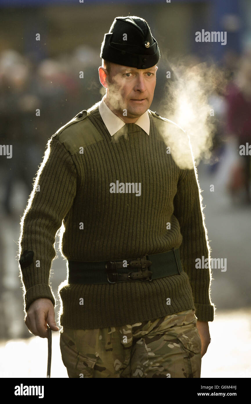 The homecoming parade for 4th Battalion the Rifles, Salisbury Stock ...