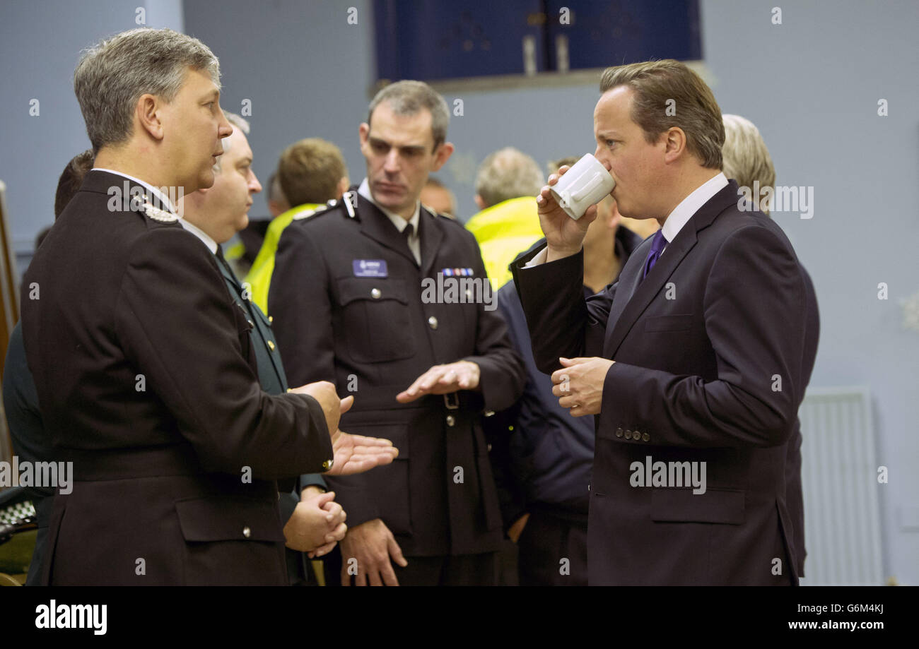 Cameron visit to Norfolk Stock Photo - Alamy