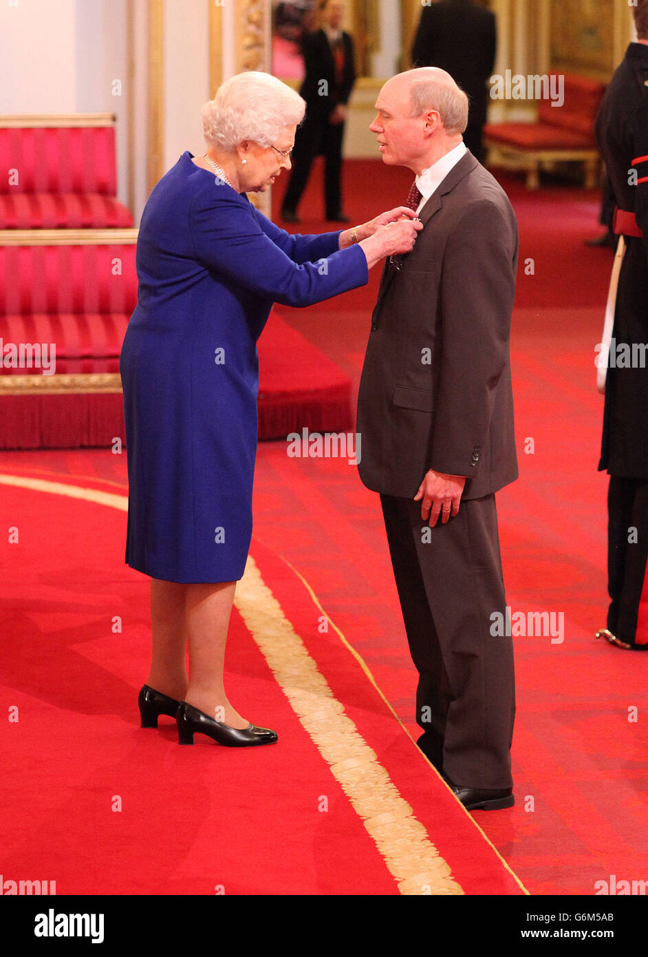 Professor Paul Bridges from Littleover is made an MBE by Queen ...