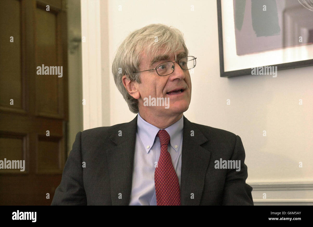 Treasury pool picture of Richard Lambert (left), author of the Lambert ...