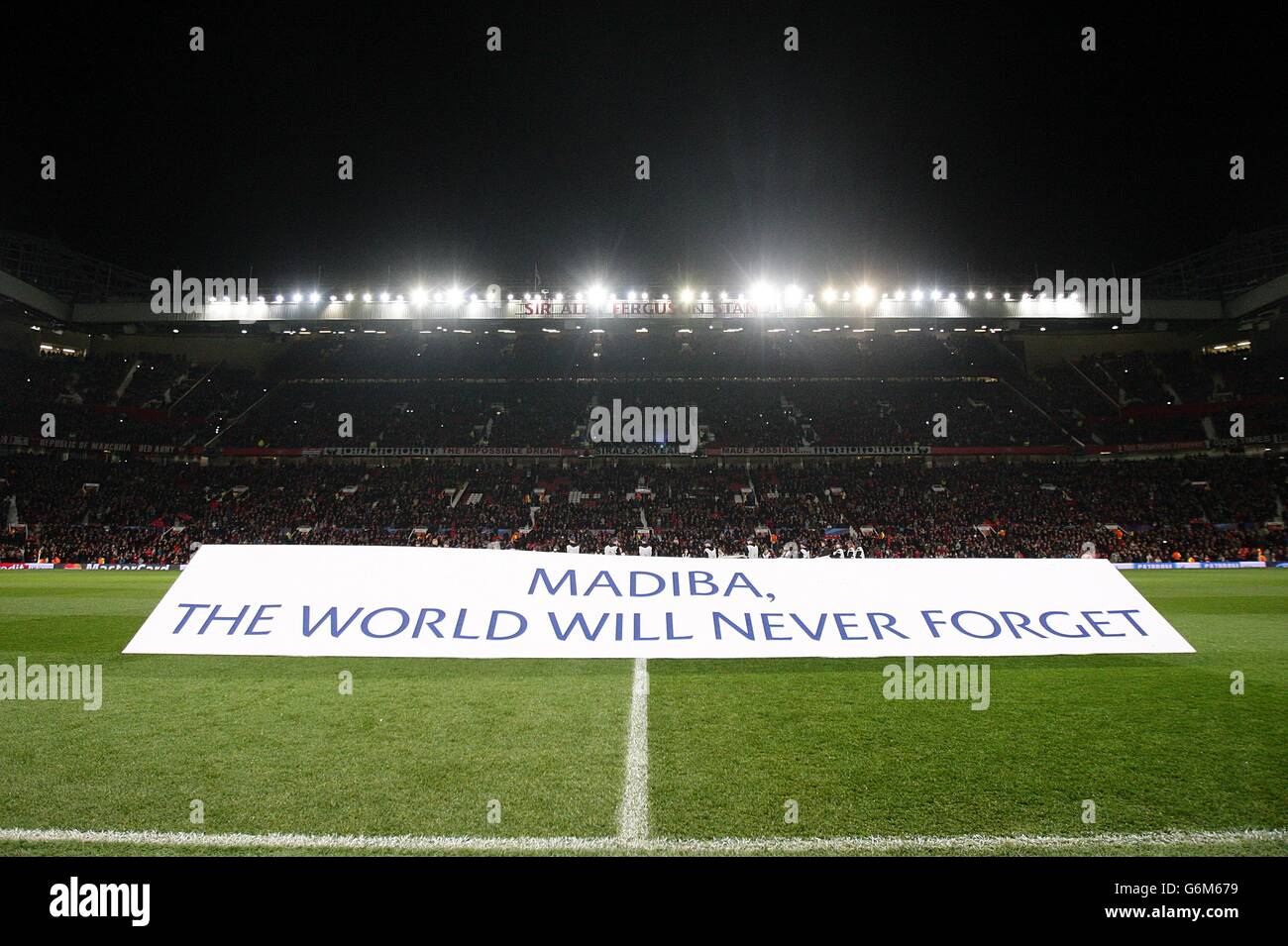 Nelson mandela banner hi-res stock photography and images - Alamy