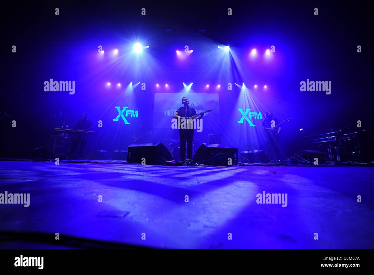 Josh Record performs at Xfm's Winter Wonderland 2013, at the O2 Apollo ...