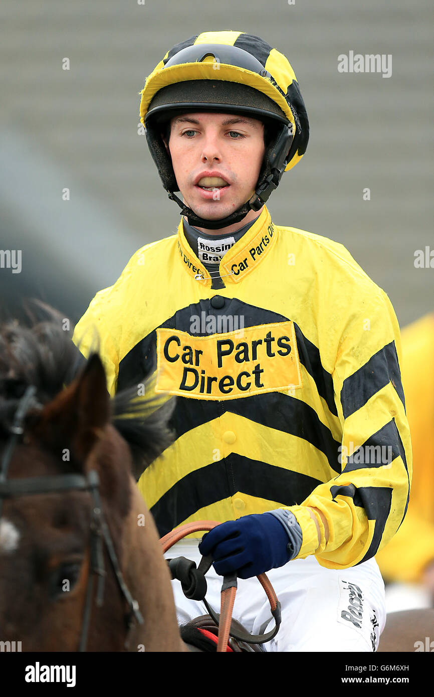 Horse Racing - Southwell Racecourse. Joseph Cornwall, Jockey Stock ...